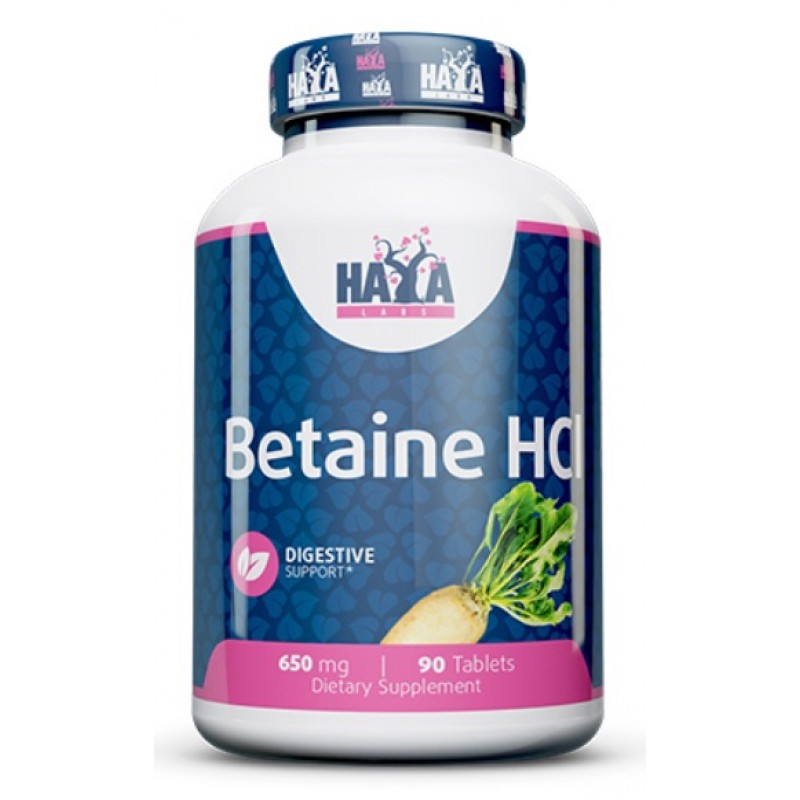 💪 Buy Haya Labs Betaine HCL 650mg 90 Tabs at 320грн. in Dnipro (delivery across Ukraine ...