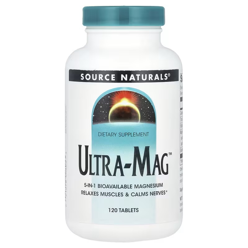💪 Купити Source Naturals Ultra-Mag Magnesium Complex 120 tablets по ...