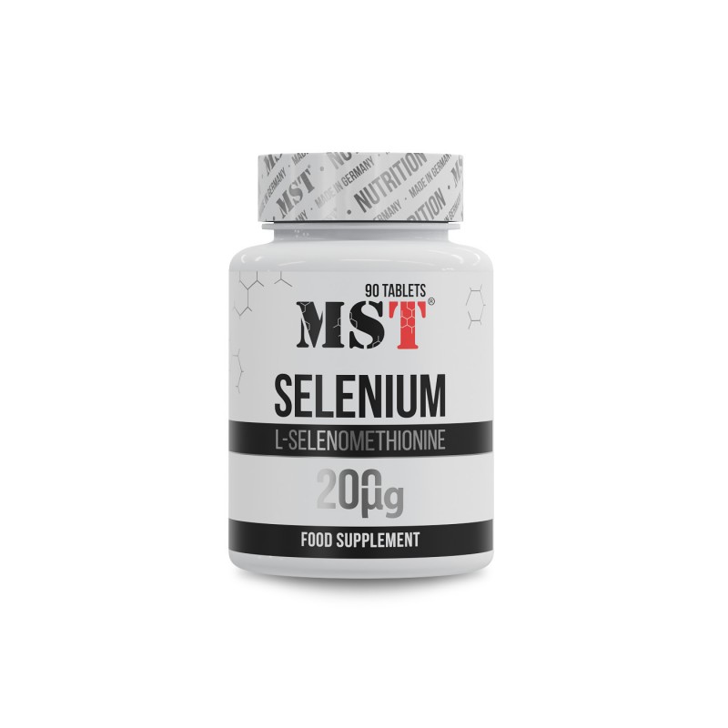 💪 Купити MST Selenium (L-Selenomethionine) 200 mcg 90 tab по ціні ...